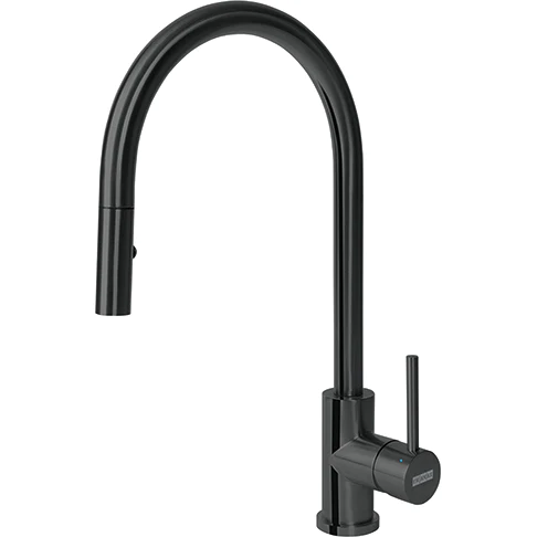 Franke FF33 CUBE PULL DOWN KITCHEN FAUCET MATTE BLACK