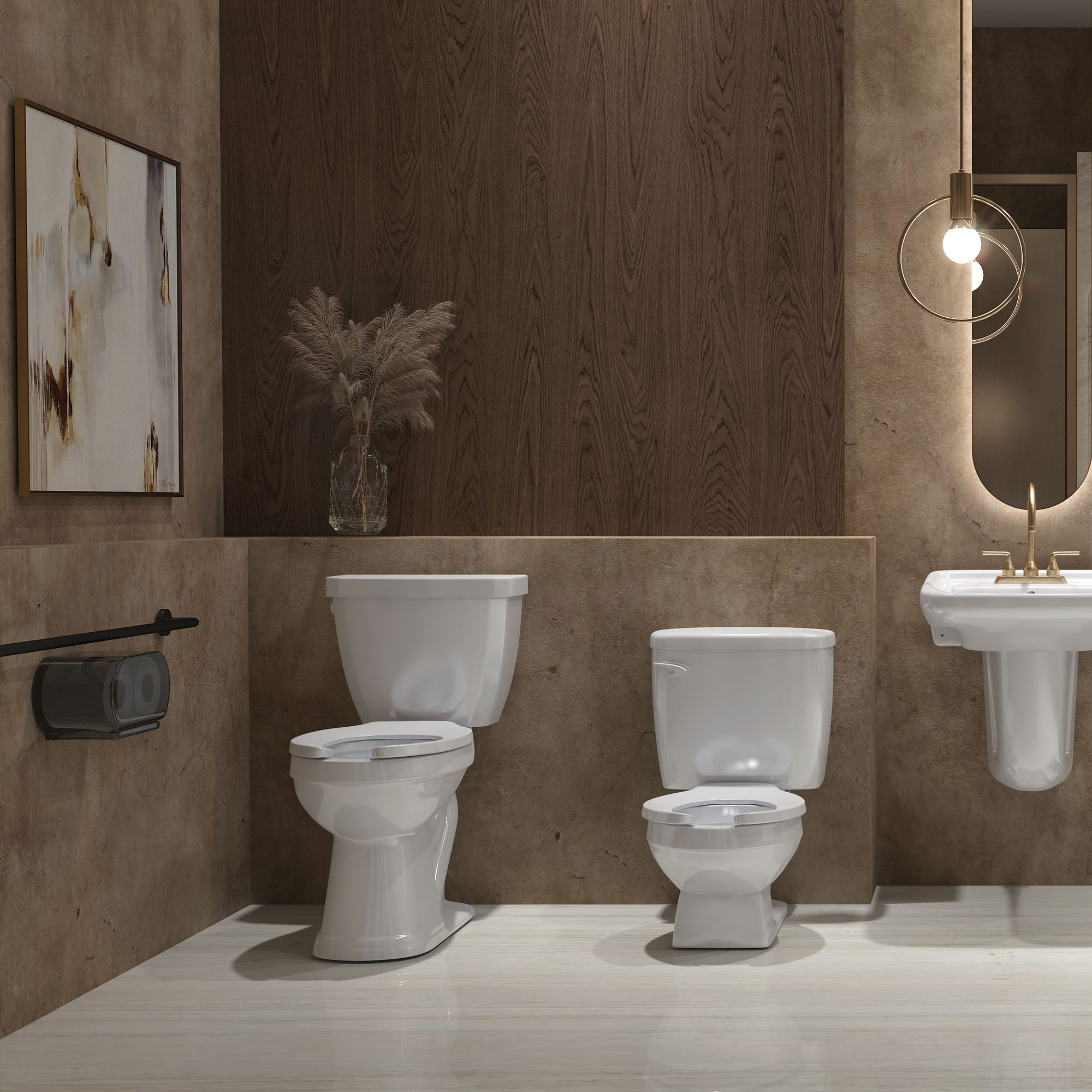 CONTRAC CLEO PRESSURE ASSIST TWO PIECE TOILET