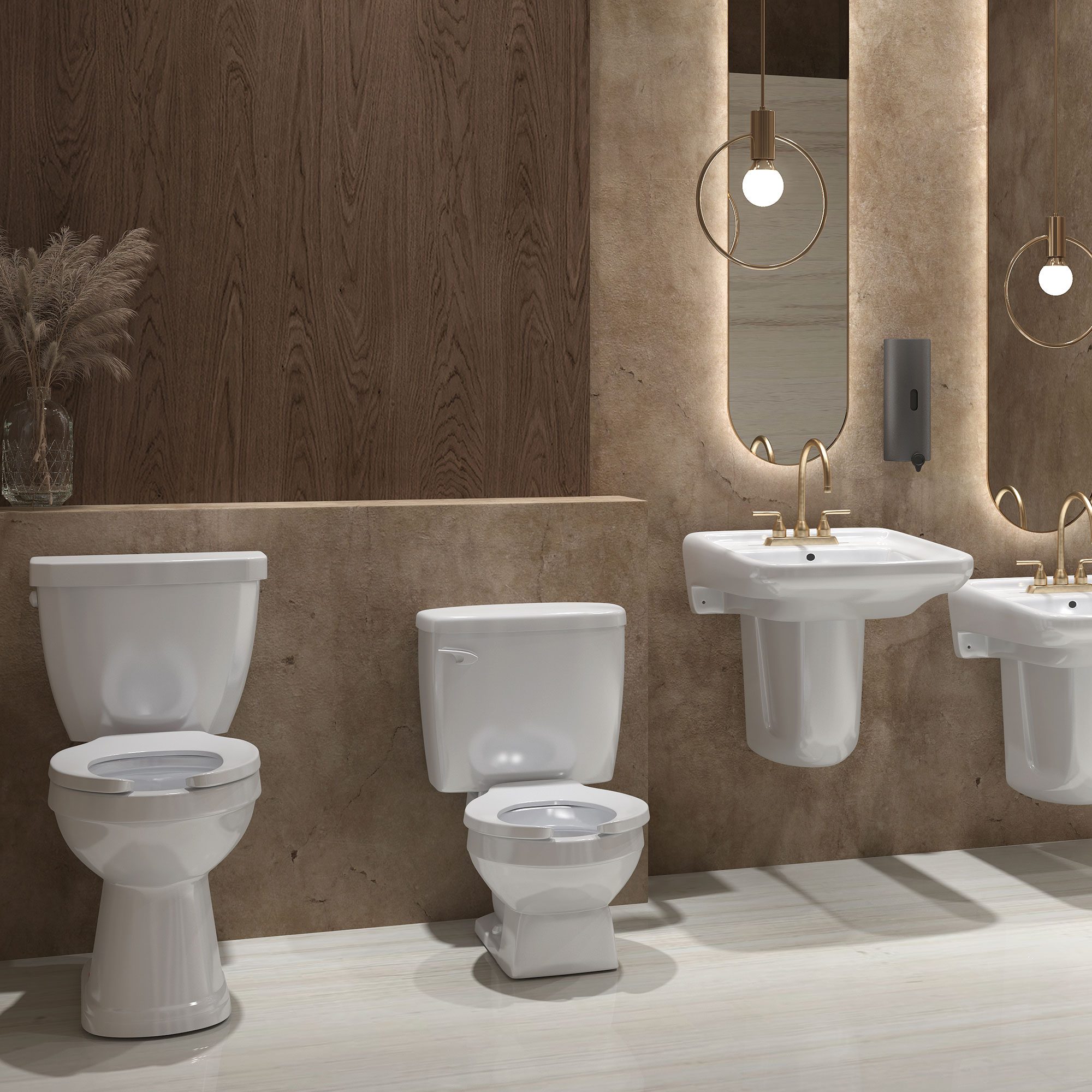 CONTRAC CLEO PRESSURE ASSIST TWO PIECE TOILET