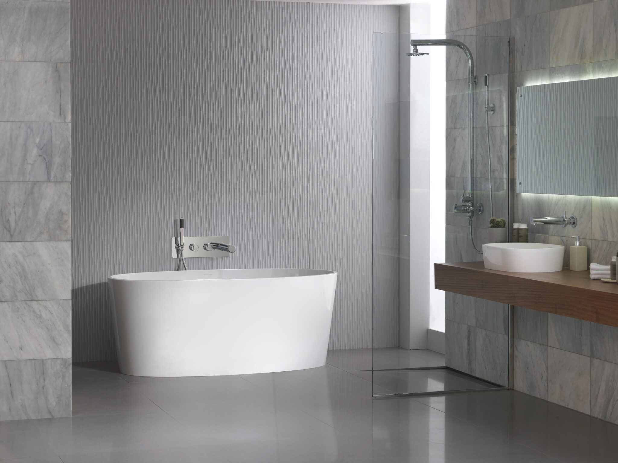 Victoria + Albert IOS 59" Freestanding Tub With Overflow Standard White