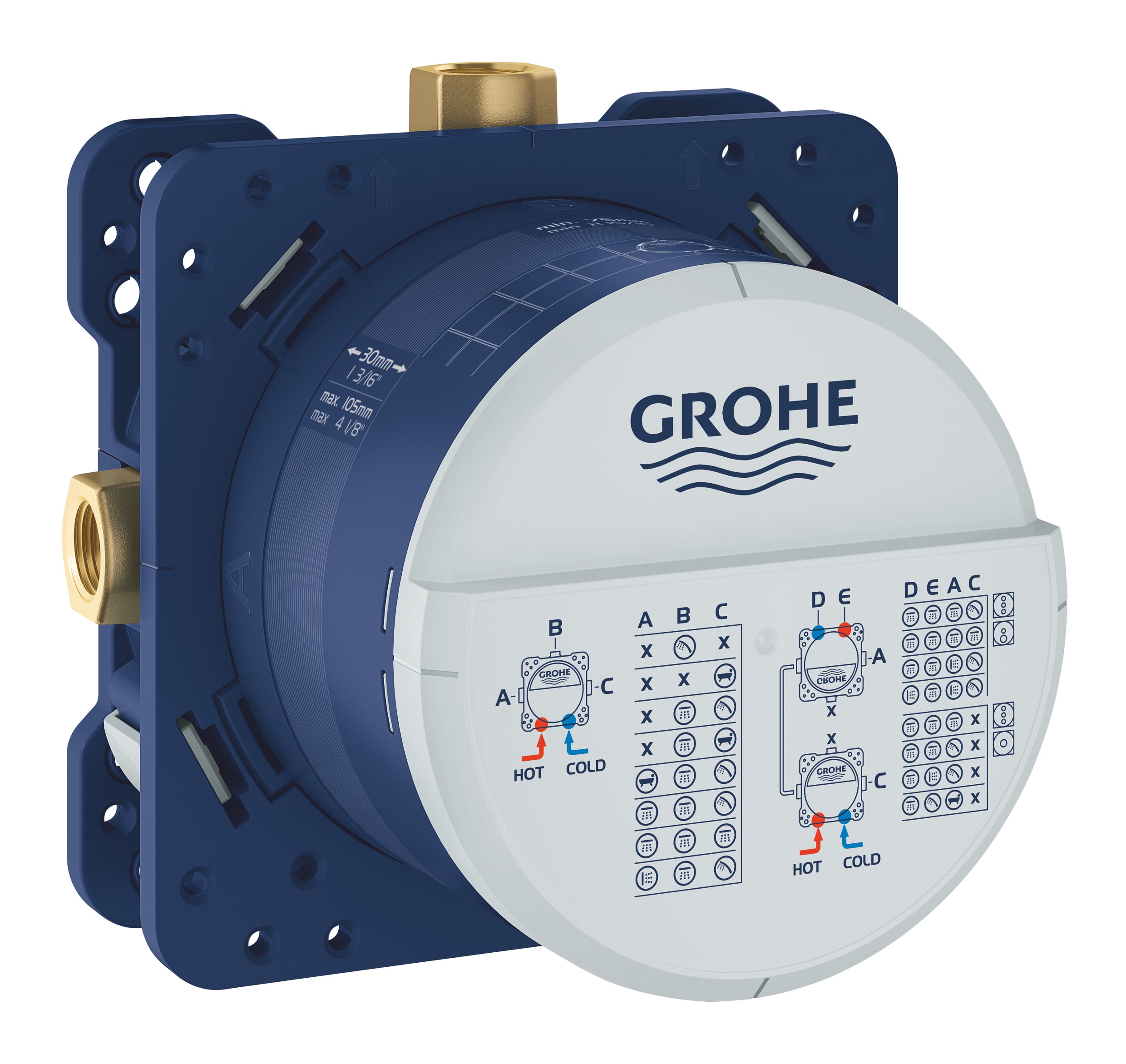 GROHE RAPIDO® SMARTBOX UNIVERSAL ROUGH-IN BOX