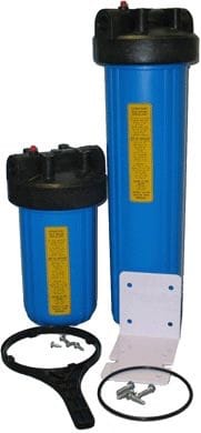 Boshart 10" x 3/4" FPT Water Filter Housing Blue