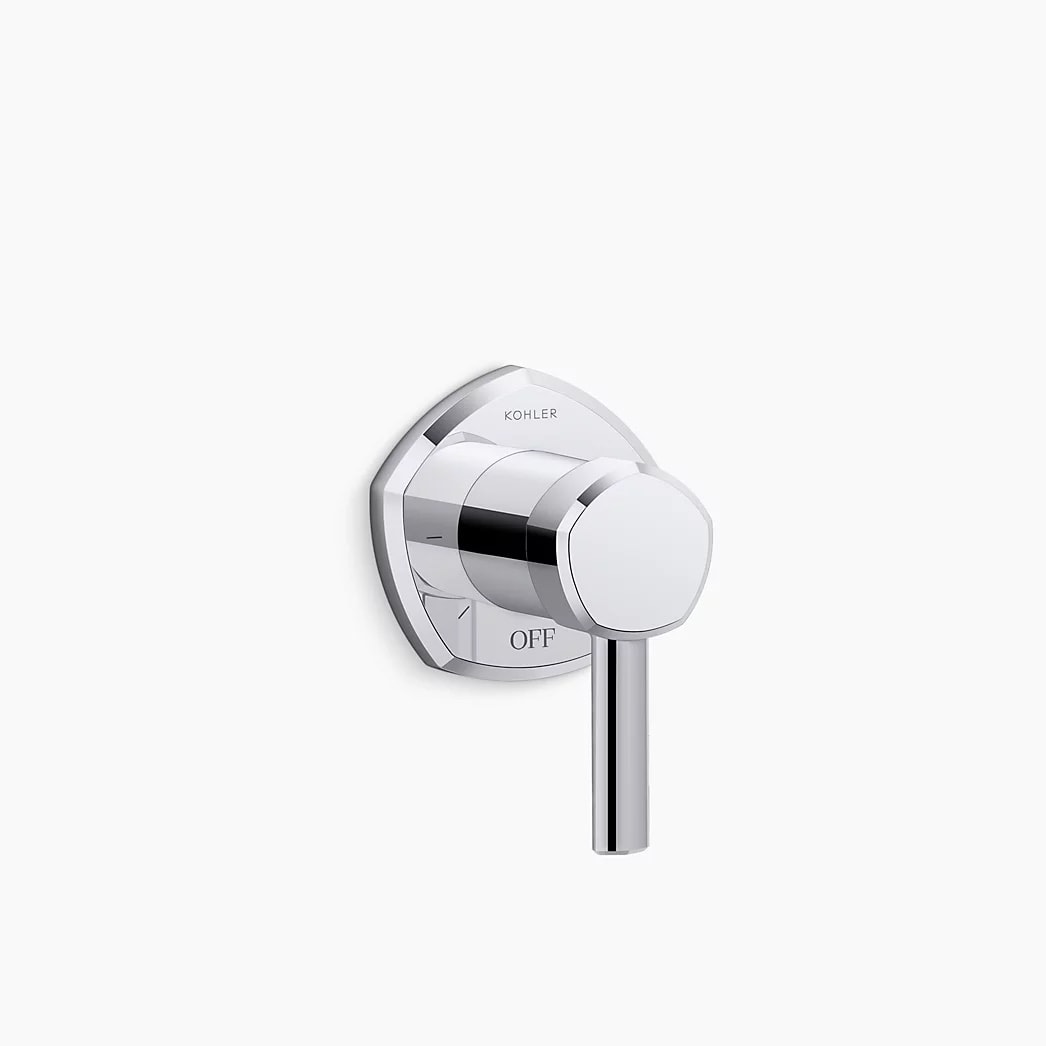KOHLER Occasion® MasterShower® volume control valve trim with lever handle