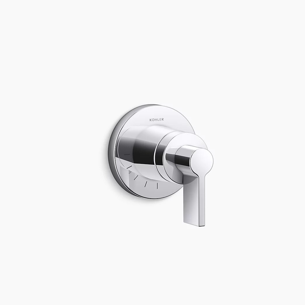 KOHLER Components® MasterShower® volume control valve trim with Lever ...