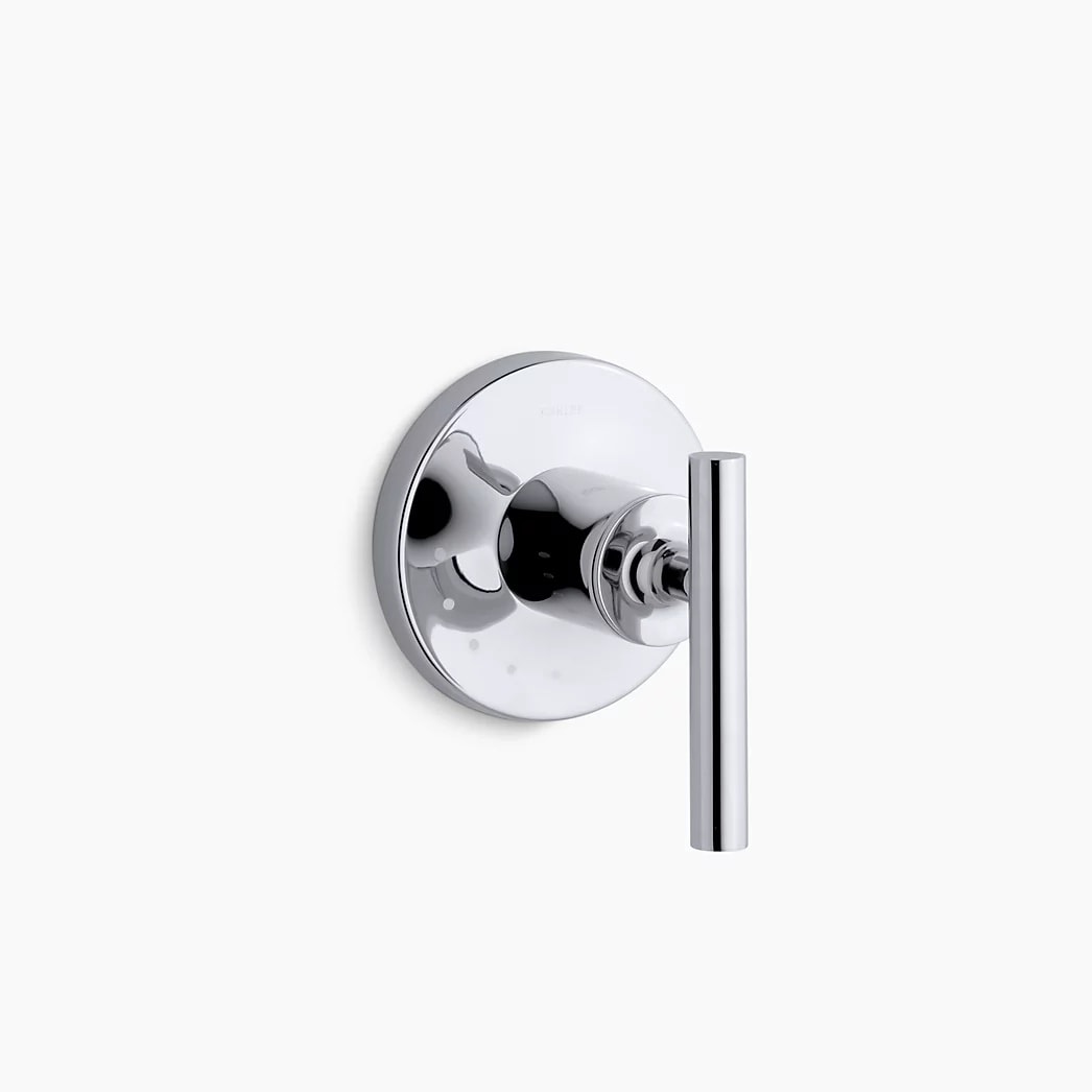 KOHLER Purist® MasterShower® volume control valve trim with lever handle