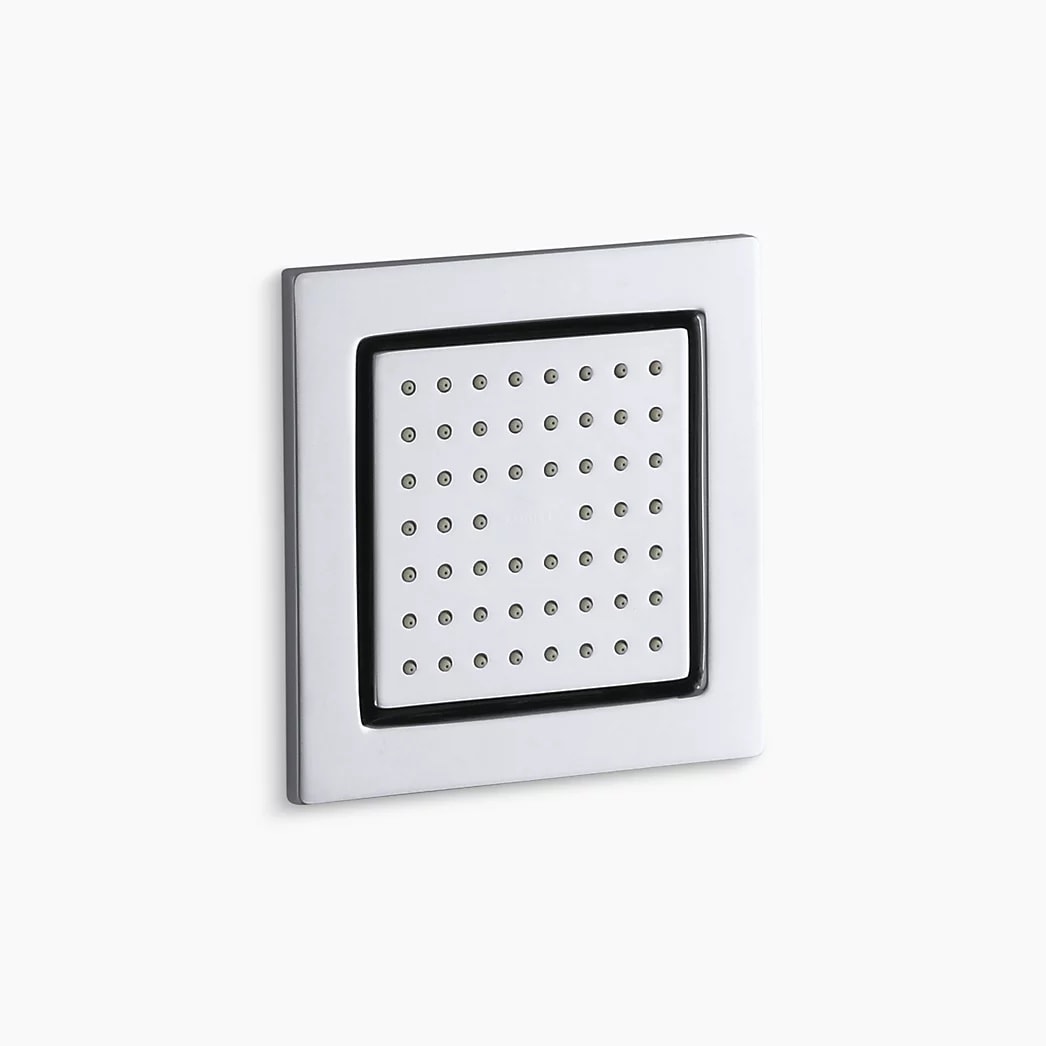 KOHLER WaterTile®Square 54-nozzle single-function body spray, 2.5 gpm
