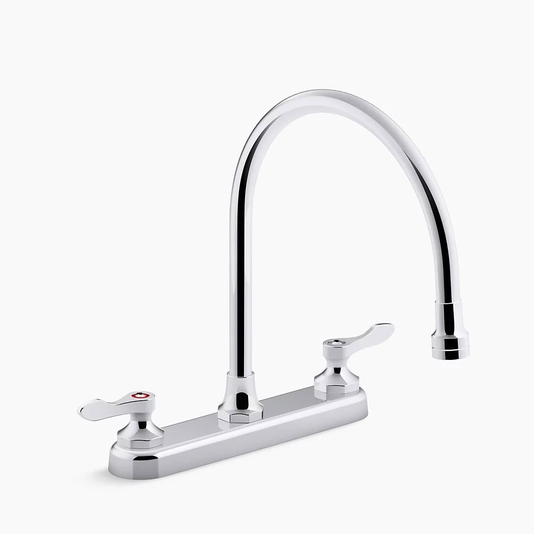 KOHLER Triton® Bowe® 1.5 gpm kitchen sink faucet with 9-5/16" gooseneck ...