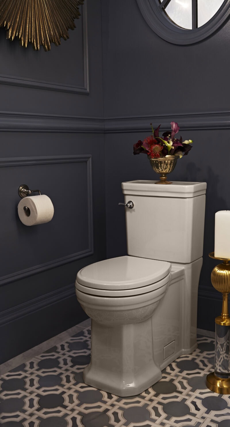 DXV Canada Fitzgerald® Two-Piece Chair Height Round Front Toilet with Seat