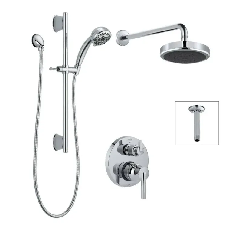 DELTA DF-KIT18-WS Delta 14 Series Integrated Diverter Shower Kit