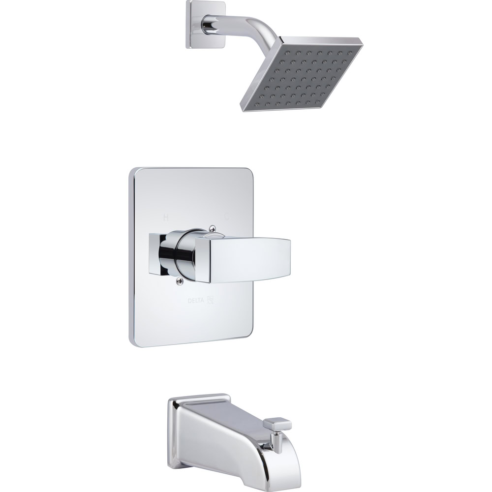 DELTA MODERN ANGULAR Monitor 14 Series Tub & Shower Trim