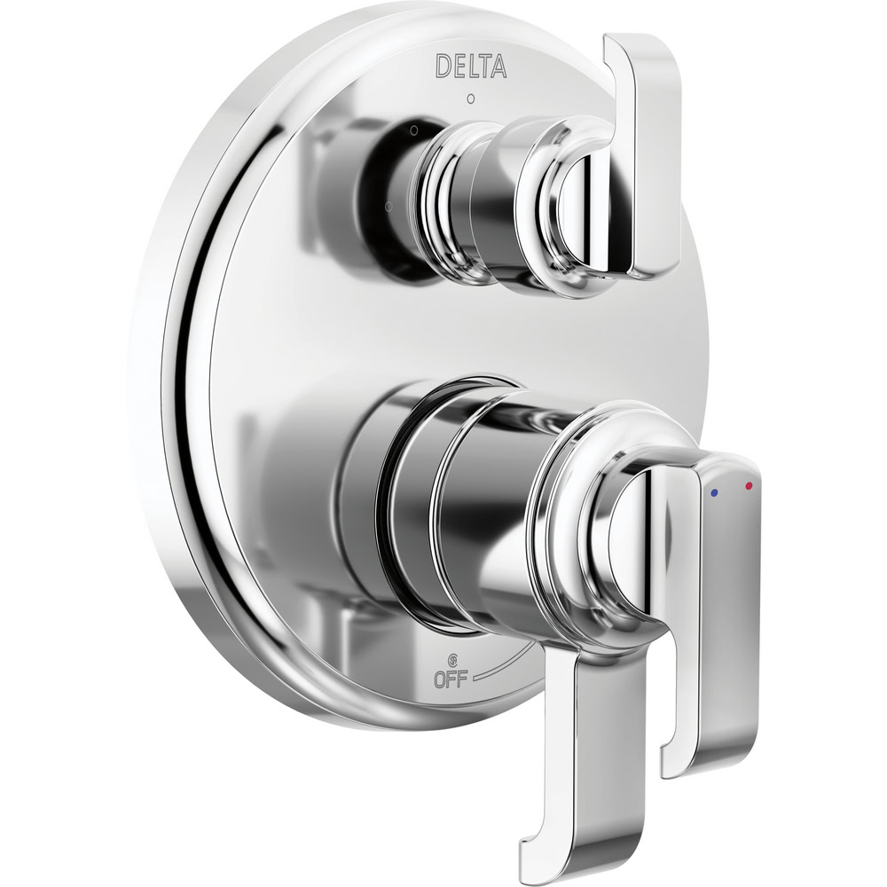 DELTA TETRA 17 Series Integrated Diverter Trim with 3-Setting