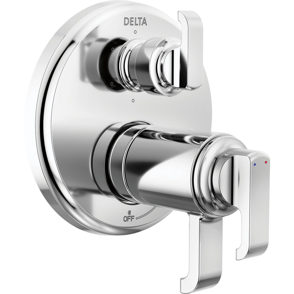 DELTA TETRA TempAssure 17T Series Integrated Diverter Trim with 6-Setting