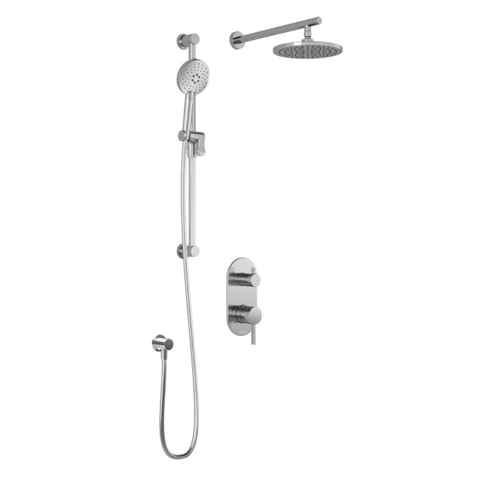 Kalia Canada ROUNDONE PB4 Pressure Balance Shower System (without valve ...