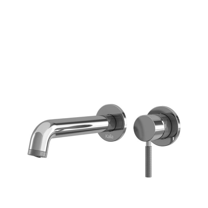 Kalia Canada PRECISO - Wall-mount lavatory faucet with push drain and ...