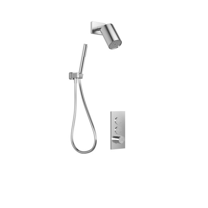 Kalia Canada Folo TB4 Thermostatic shower system with push-buttons ...