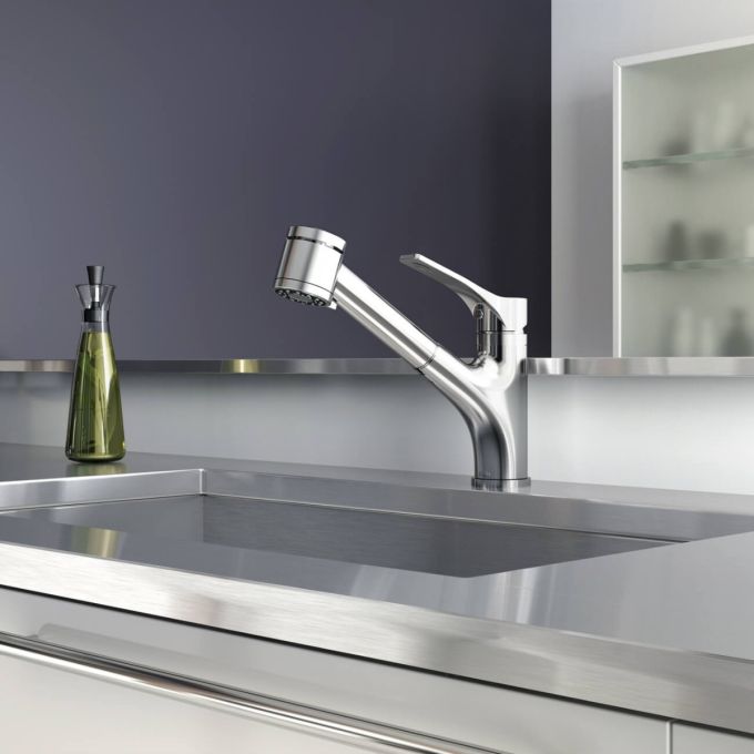 Kalia Canada DEKA Pull out kitchen faucet with spray head