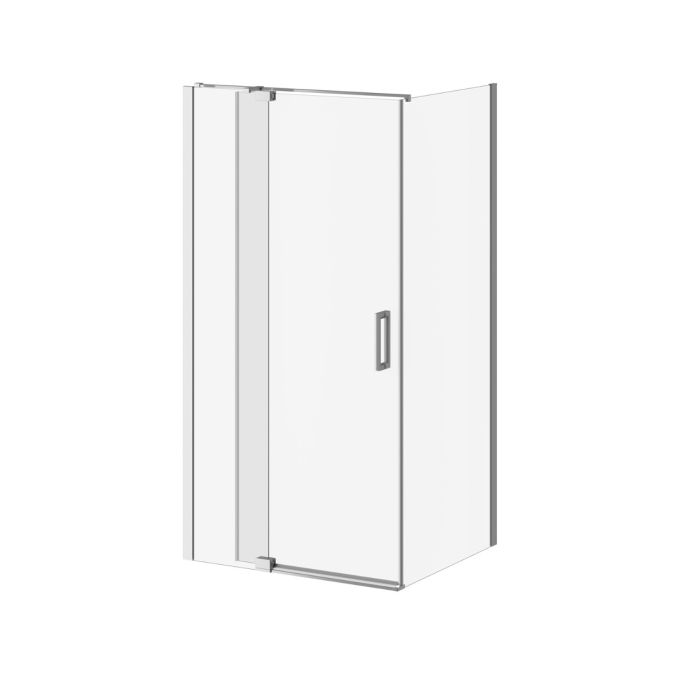 Kalia Canada DISTINK 42” x 77” pivot shower door with 36” return panel