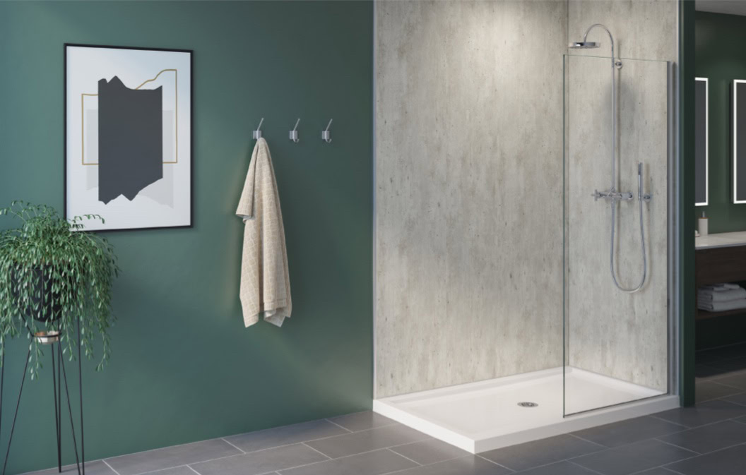 FIBO BY FLEURCO CANADA 2 SIDED 2 WALLS IN 62”x 38.5”