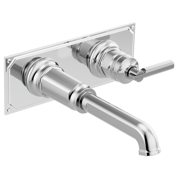 BRIZO Invari Two-Hole, Single-Handle Wall Mount Lavatory Faucet