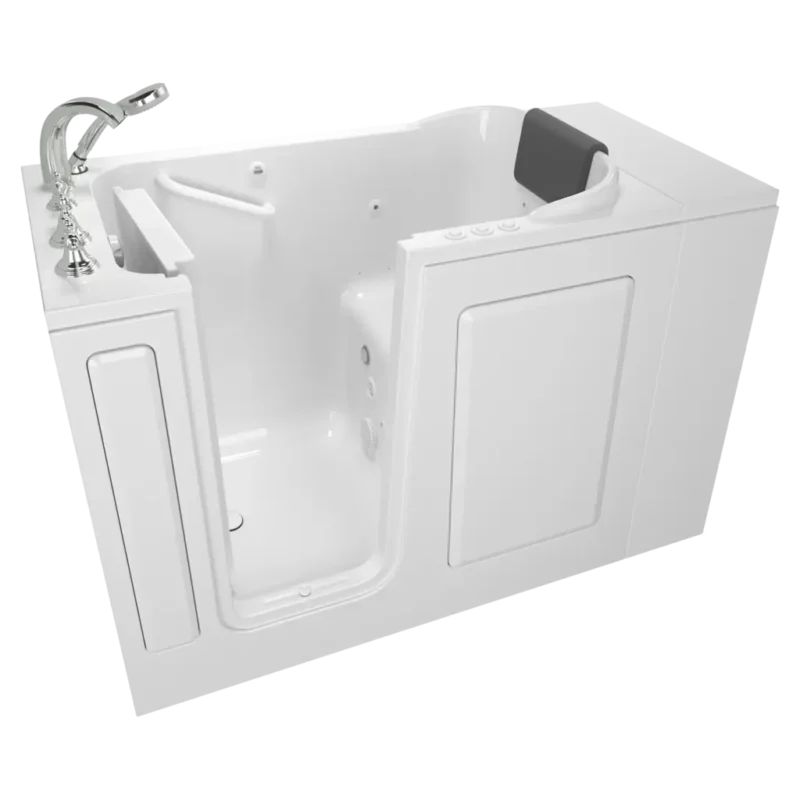American Standard Gelcoat Value Series 28 x 48-Inch Walk-in Tub With ...