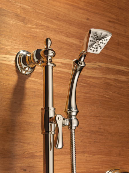 BRIZO Charlotte Single-Function Slide Bar Hand Shower
