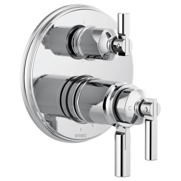 BRIZO Invari Tempassure Thermostatic Valve With Integrated 6-Function ...