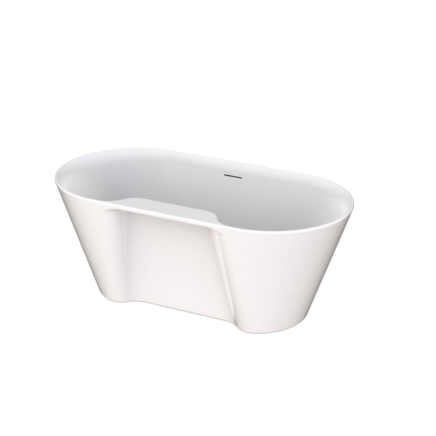 Zitta Humda, 60", Freestanding bathtub