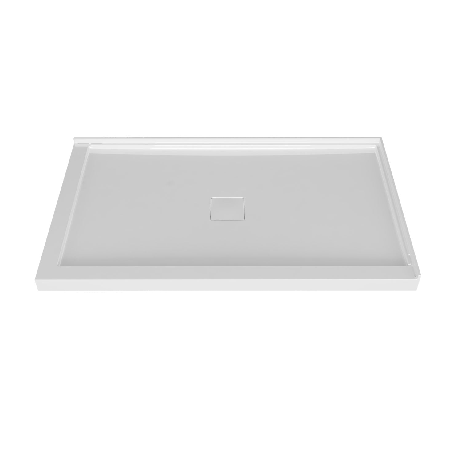 Zitta Magnetic drain cover Acrylic Shower base 48 x 36, in a corner ...