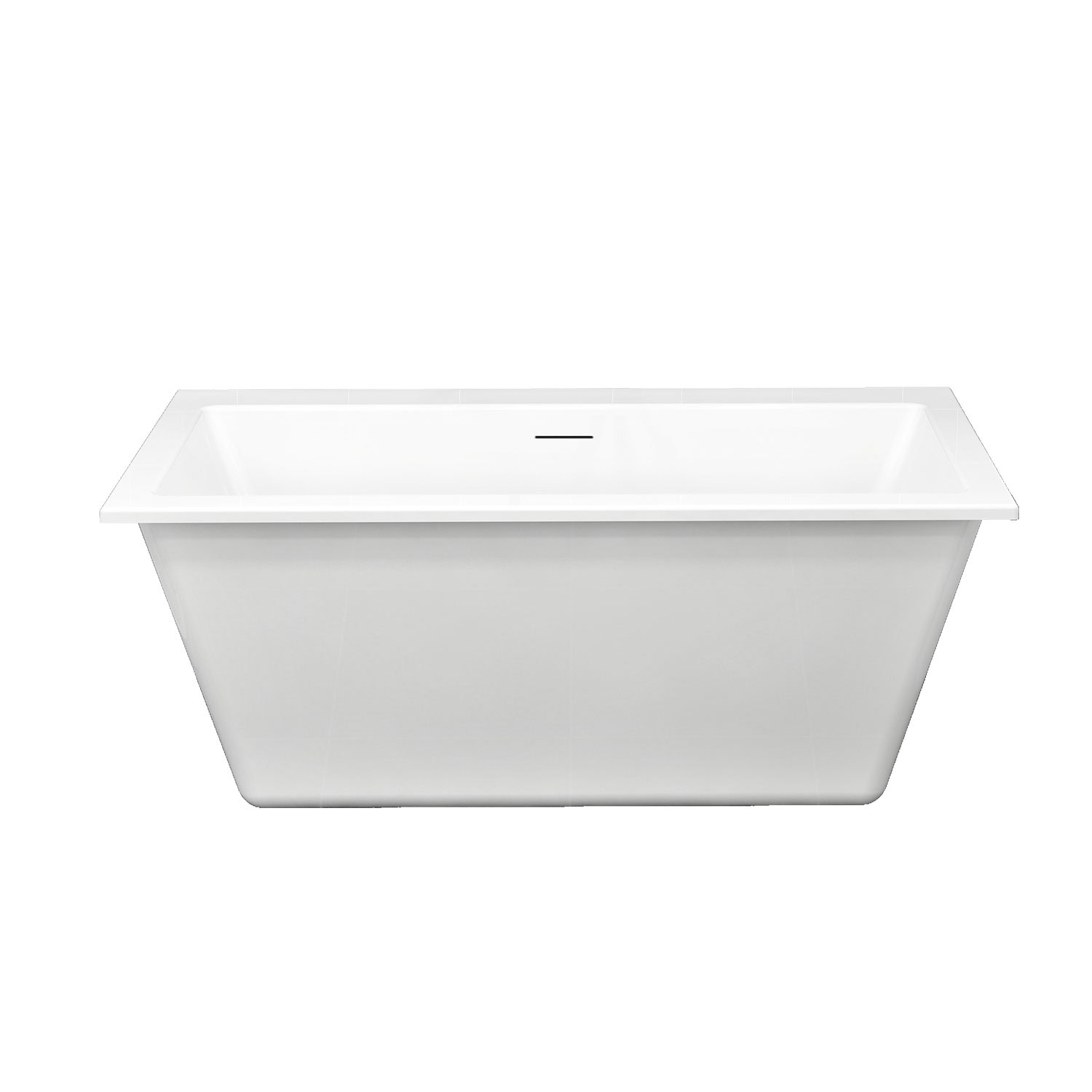 Zitta Simplo, 60", Freestanding bathtub