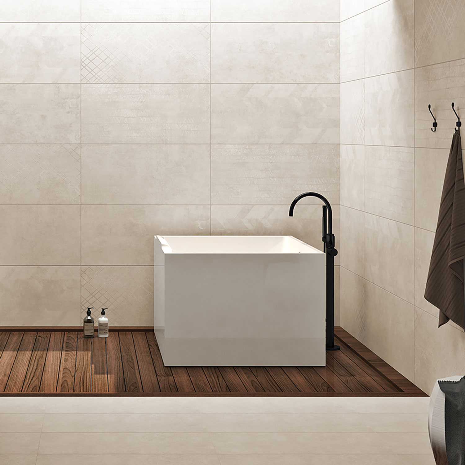 Zitta Samos, 40", Freestanding bathtub