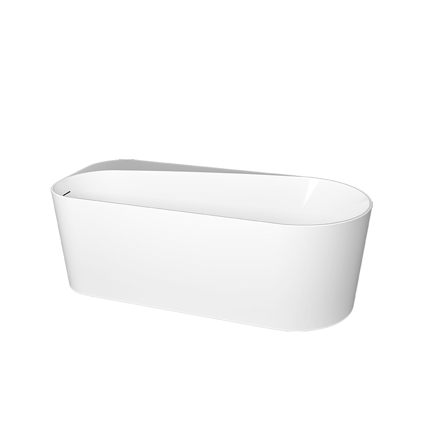 Zitta Tierso, 67", Freestanding bathtub