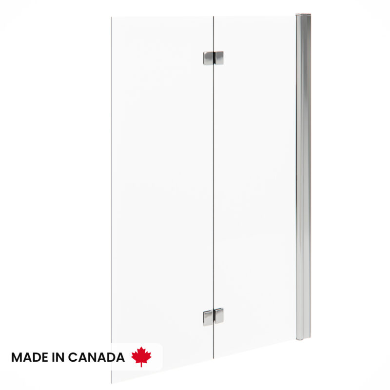 Neptune Canada Herencia 42" x 59" 6 mm Pivot Tub Shield for Alcove ...