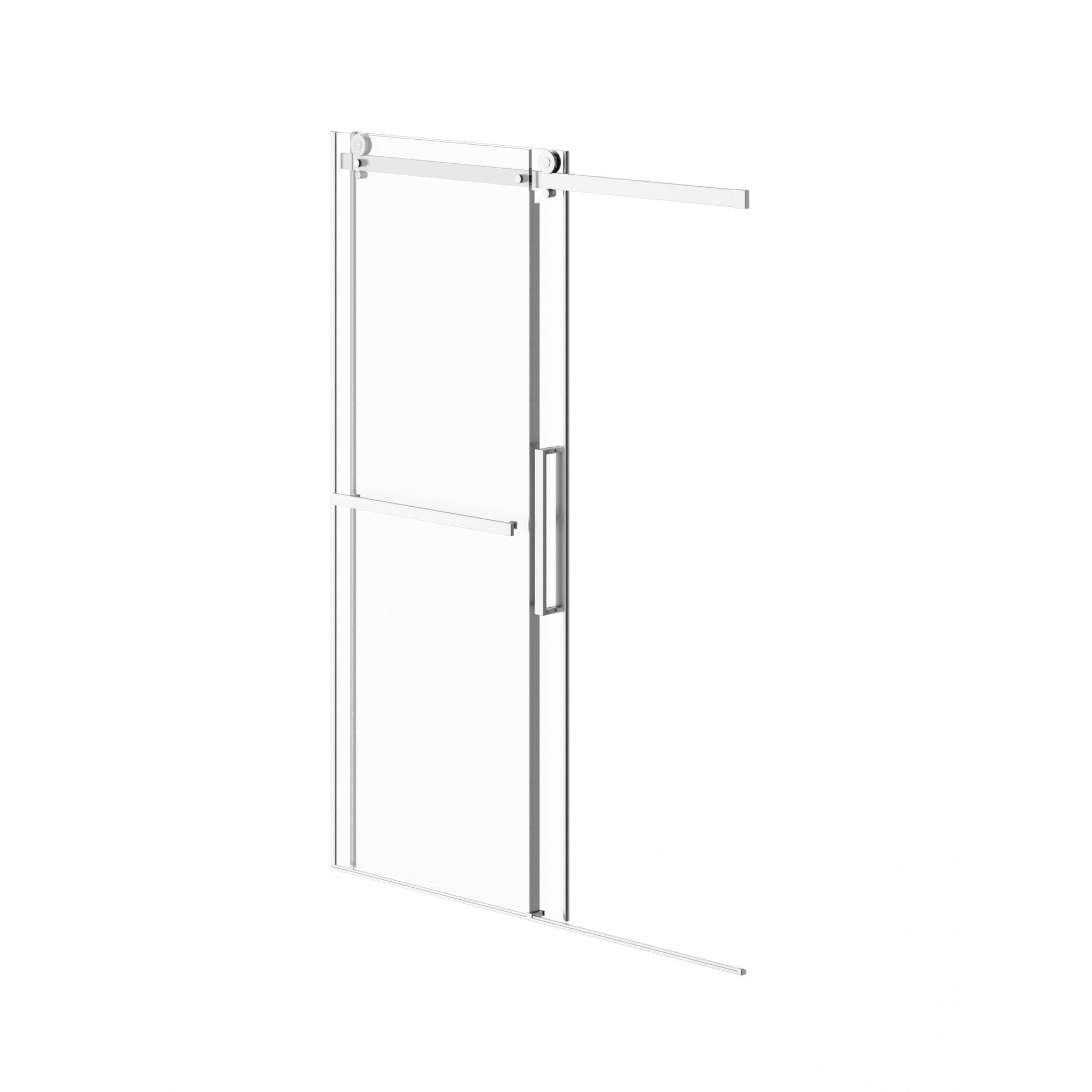 Neptune Canada Exalt 46"-59" x 79" 8 mm Sliding Shower Door for Alcove ...