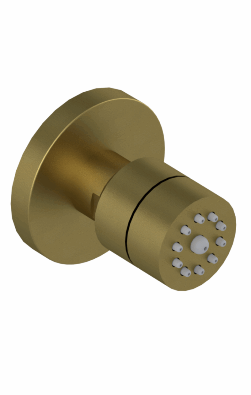 Rubinet BODY SPRAY WITH 1/2" NPT X 1/2" NPSM X 3" NIPPLE