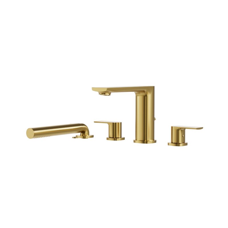 Aquabrass Xpress TMR Plus 4-piece Deckmount Tub Filler