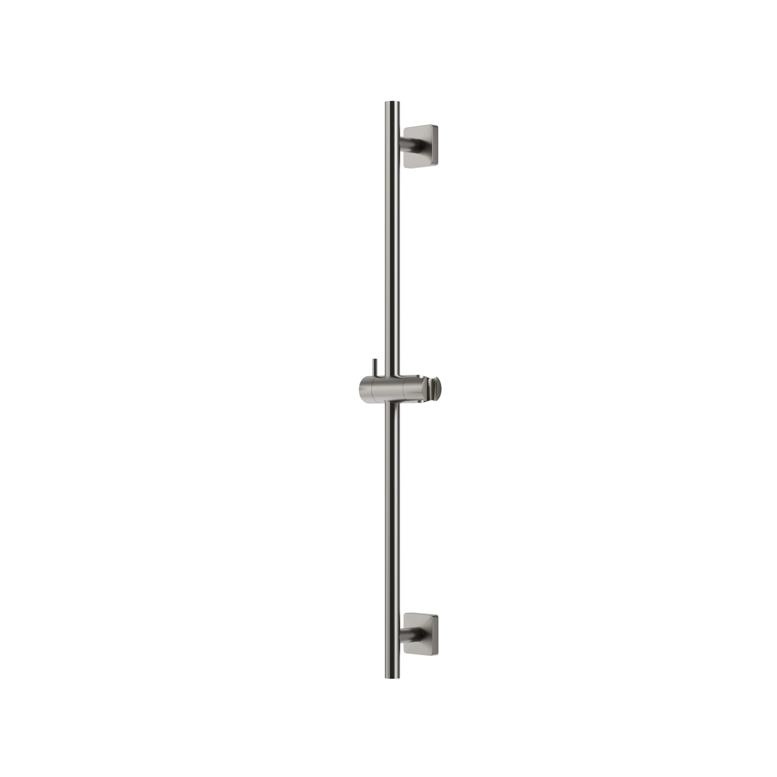 Aquabrass Xpress Round Shower Rail with Square Flanges