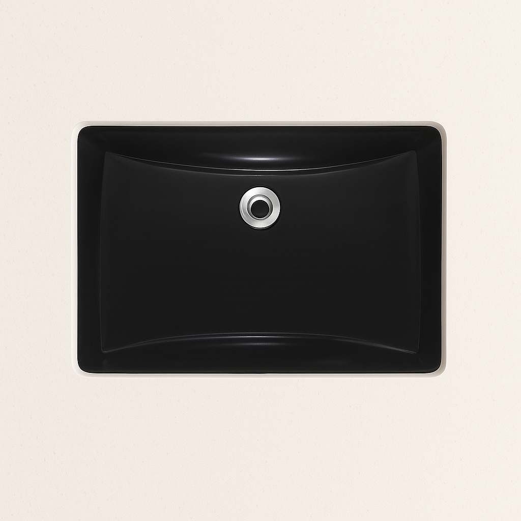 BOSCO CANADA 20 3/4″ x 14 3/4″ Ceramic Under-mount Vanity Sink in ...