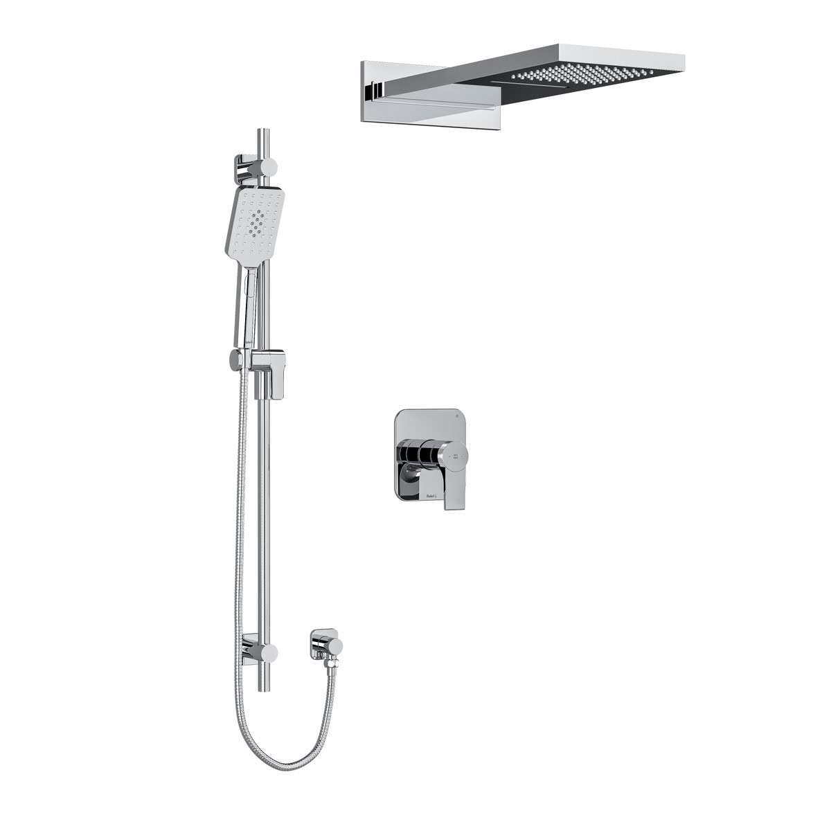 Riobel Fresk 2745 Thermostatic/Pressure Balance 3-Way Shower Rough and ...