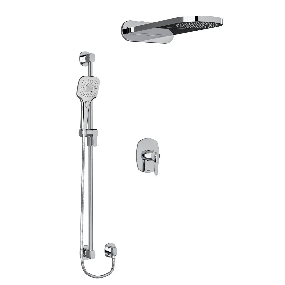 Riobel Venty 2745 Thermostatic/Pressure Balance 3-Way Shower Rough and ...