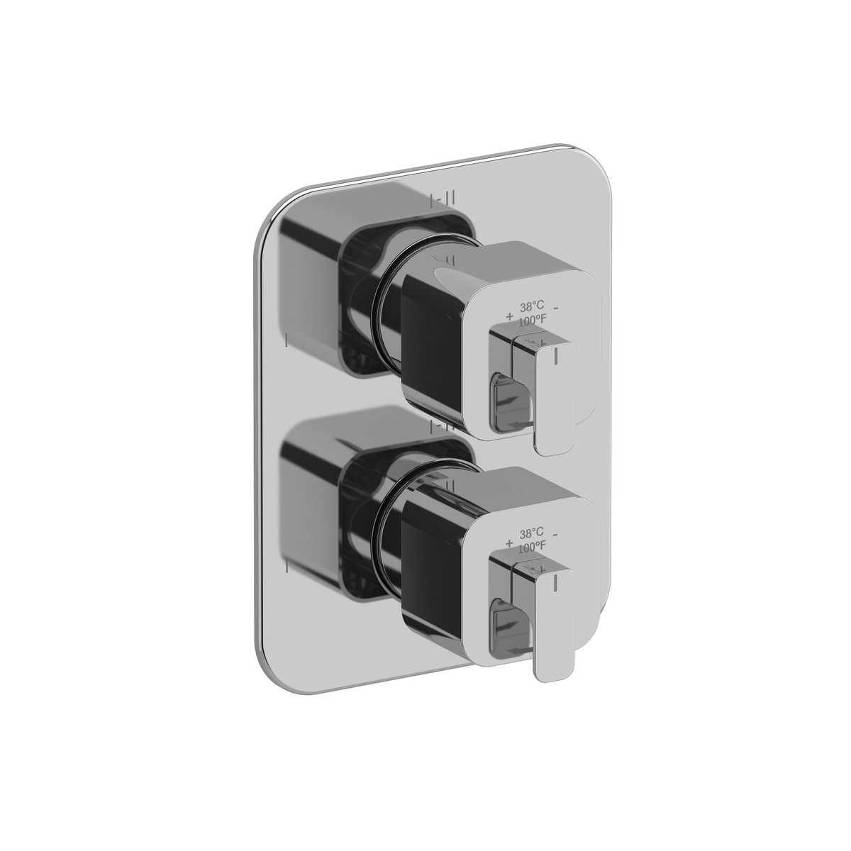 Riobel Equinox 3/4" Thermostatic and Pressure Balance Trim with up to 6 ...