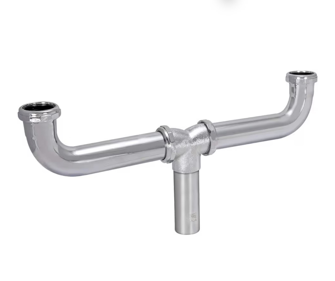 KOHLER Heavy-Duty Center Outlet Continuous Waste with Slip-Joint ...