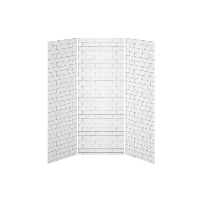 Kalia Canada iles #700 - Gloss Shower wall 36 x 36 - Alcove Installation